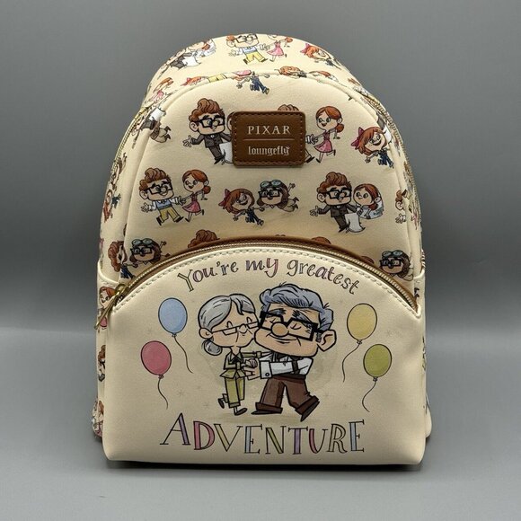 Loungefly | Bags | Loungefly Disney Pixar Up Carl Ellie Greatest ...